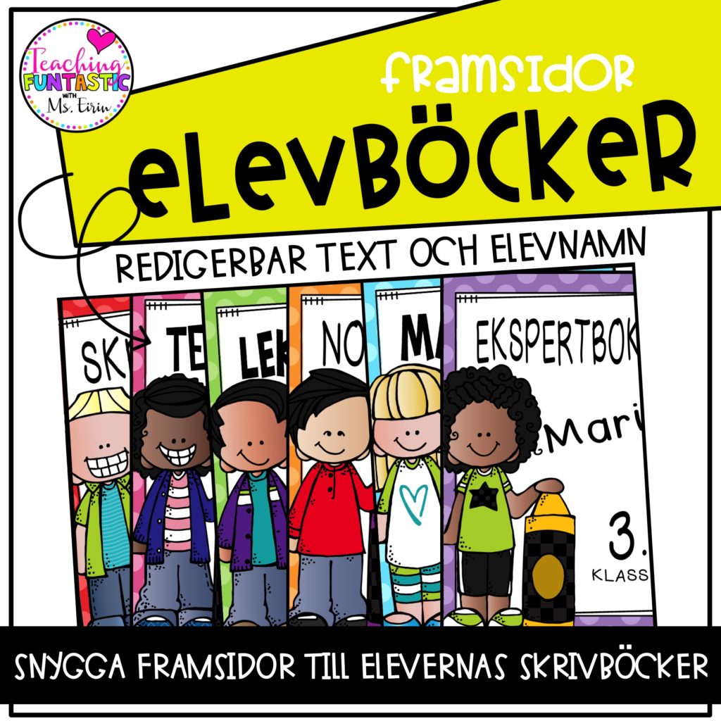 FRAMSIDOR TILL ELEVBÖCKER - Teaching Funtastic